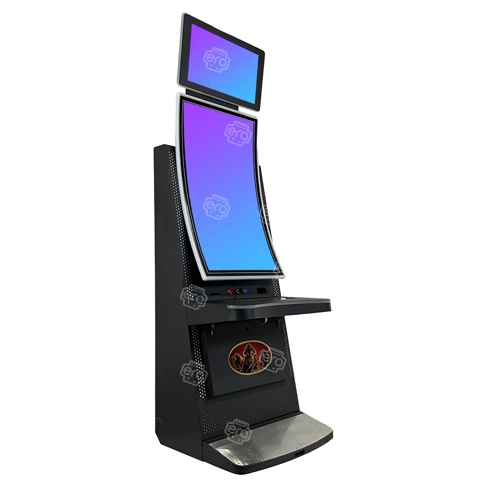 43 Inch Curved Double Scream Skill Games Machine Metal Arcade Game ...