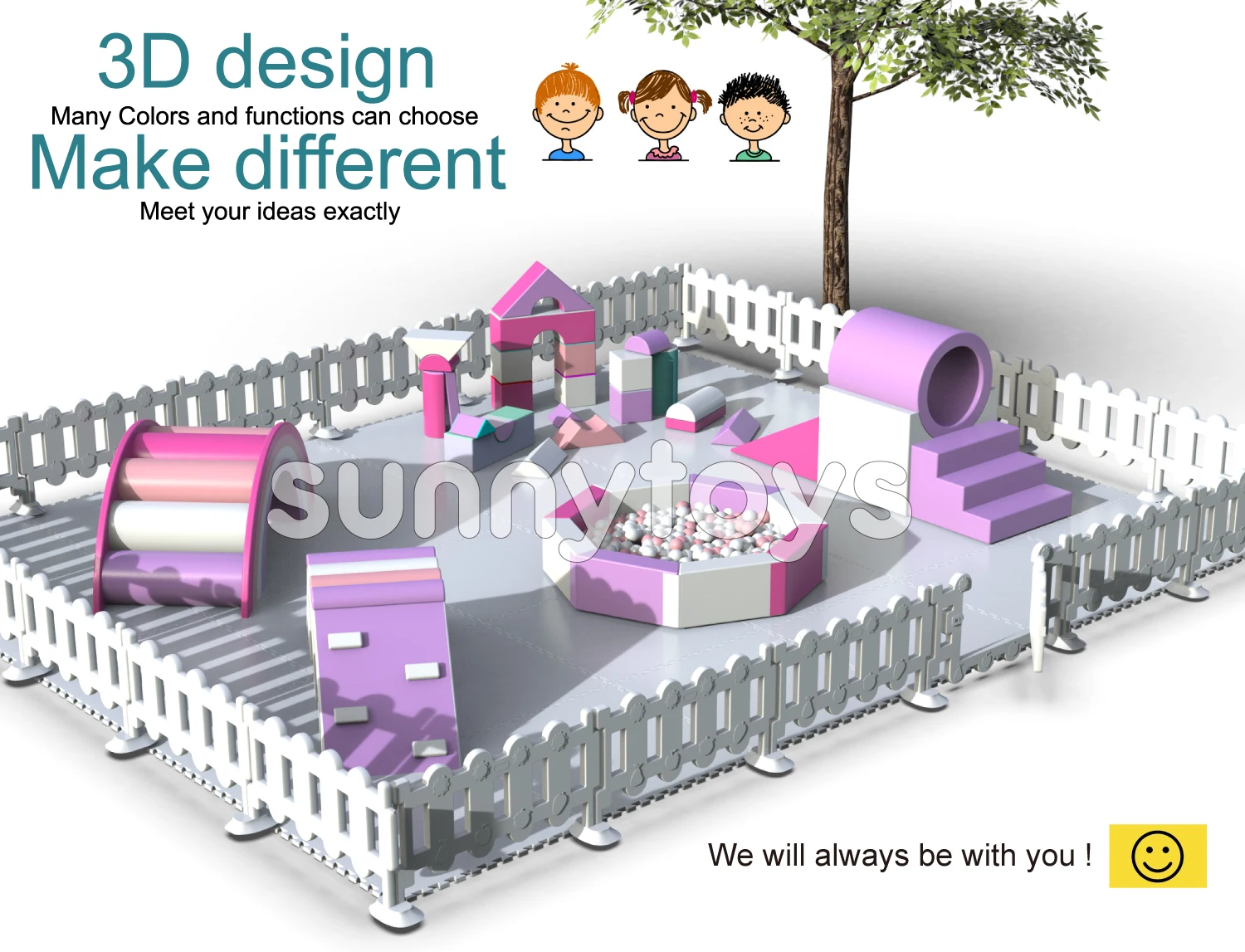 All White Set Develops Gross Motor Skills Soft Play Gymboree Equipment - Buy Soft Play Gymboree ...