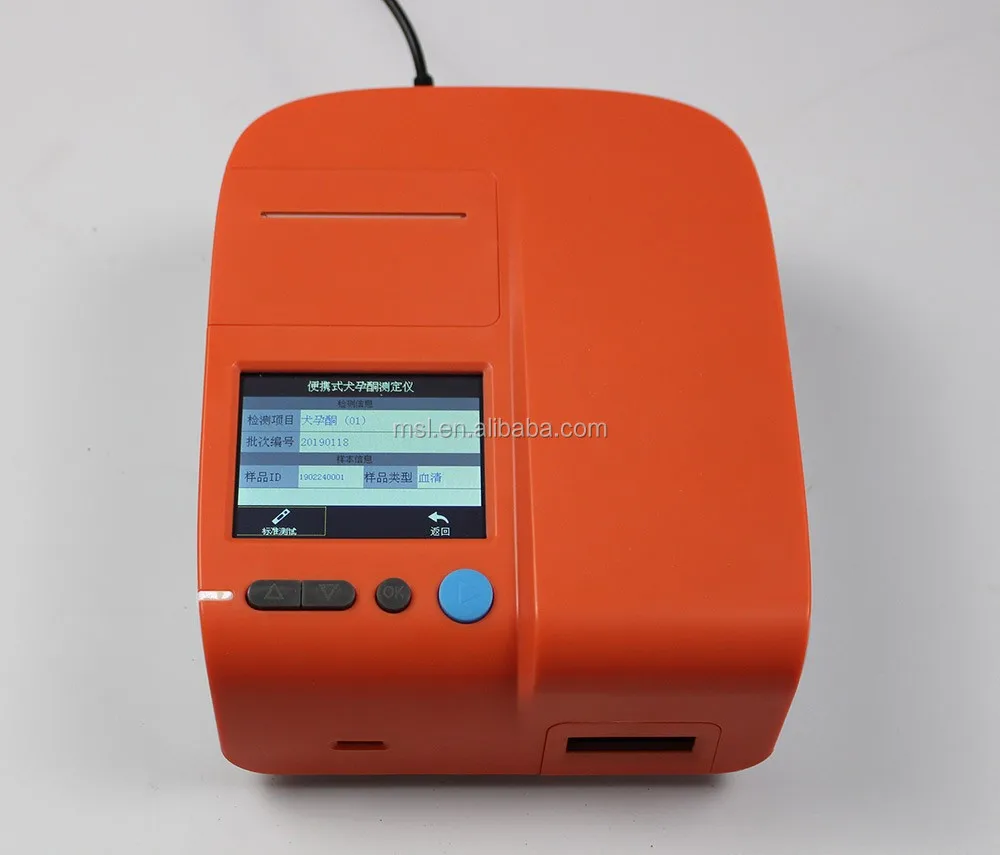 Portable Vet Progesterone Analyzer/test Mslyt02 For Canine - Buy ...