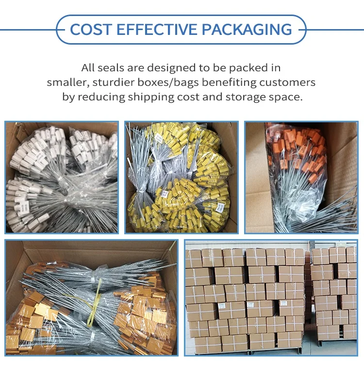Truck Container Steel Cable Car Seals Security Truck Cargo Cable Seal ...
