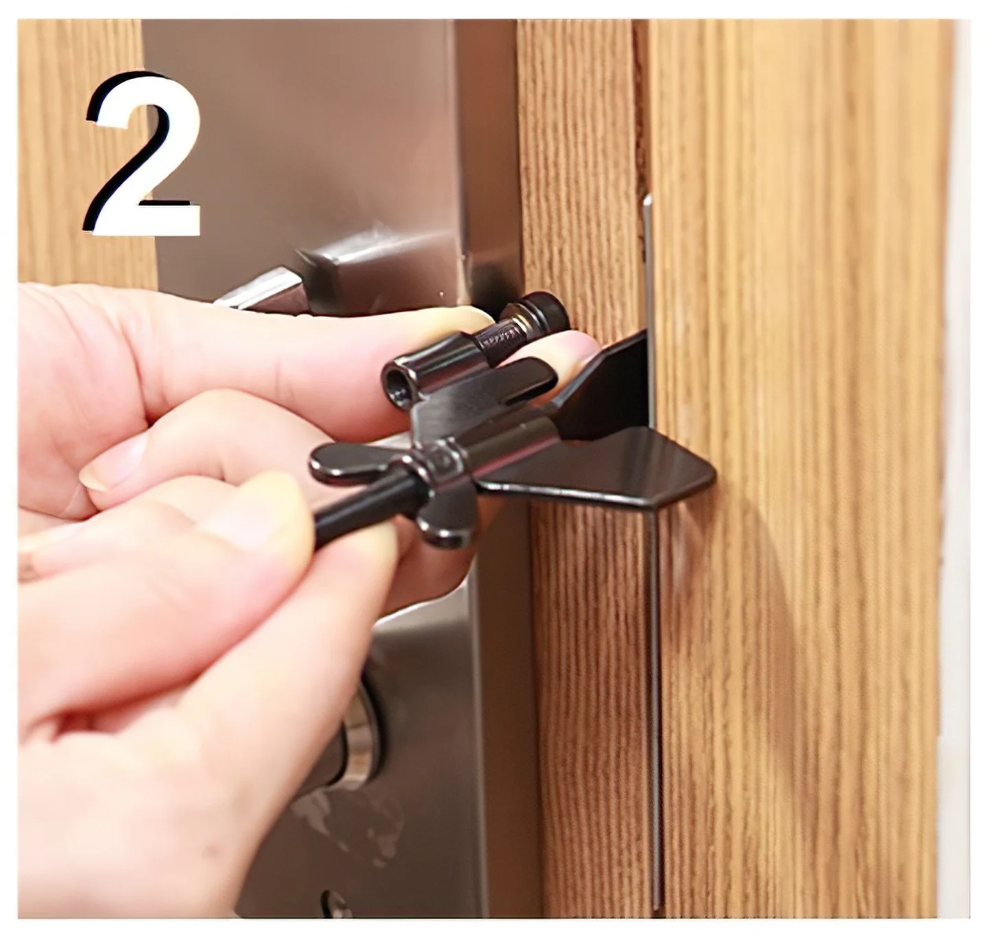 Stainless Steel Adjustable Portable Door Lock - Heavy Duty Security For Home,Hotel,Apartment ...