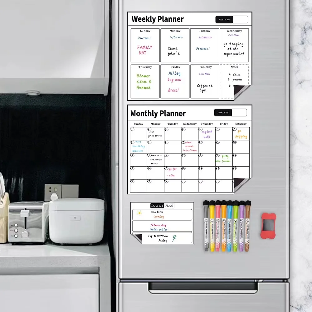 Dry Erasable Magnetic Whiteboard - Perfect for Note Taking