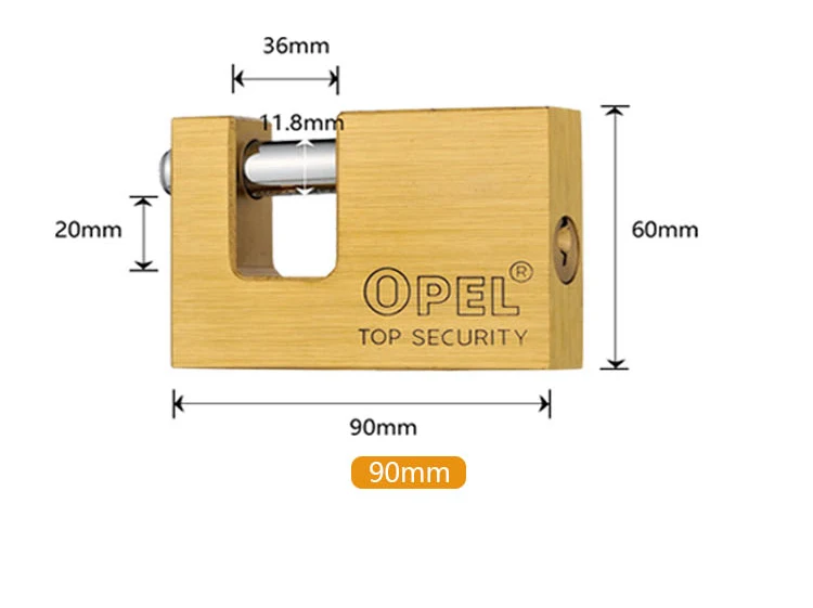 Candado Monobloque Anticizalla Solid Monoblock Padlock Brass Lock - Buy ...