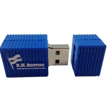 Free Customized Logo Rubber Shipping Container Usb,Container Usb Flash Drive - Buy Free ...