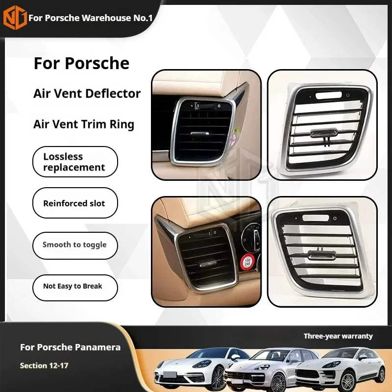 For Porsche Panamera 2010-2016 Air Vent Conditioning Outlet Assembly ...