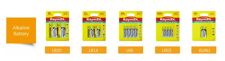 Raymax Oem Super Alkaline Am3 Mignon Battery 1 5v Lr6 Aa For Toys ...