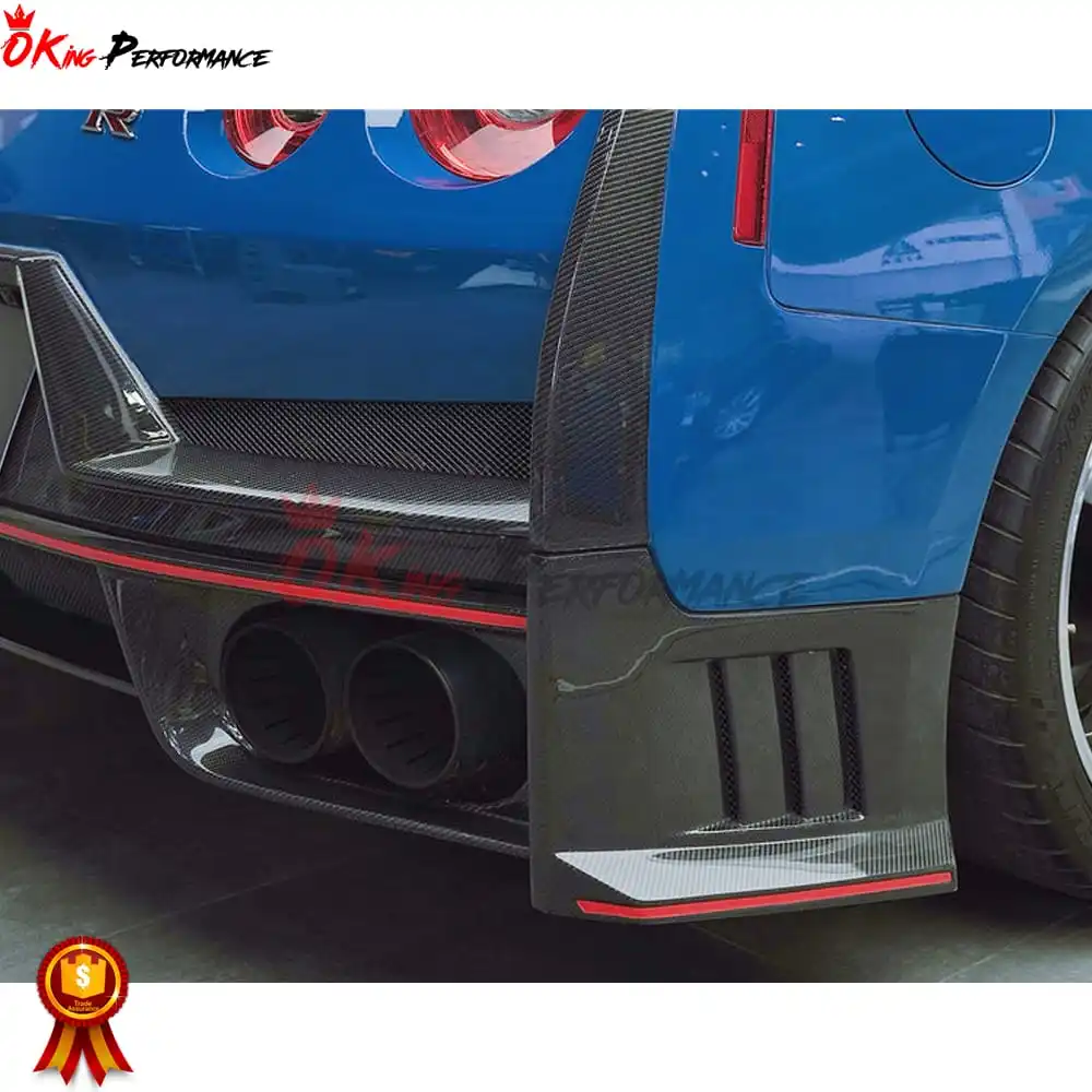 Convert 2024 Nismo Style Front Bumper For Nissan R35 Gtr 2008-2024 Half ...