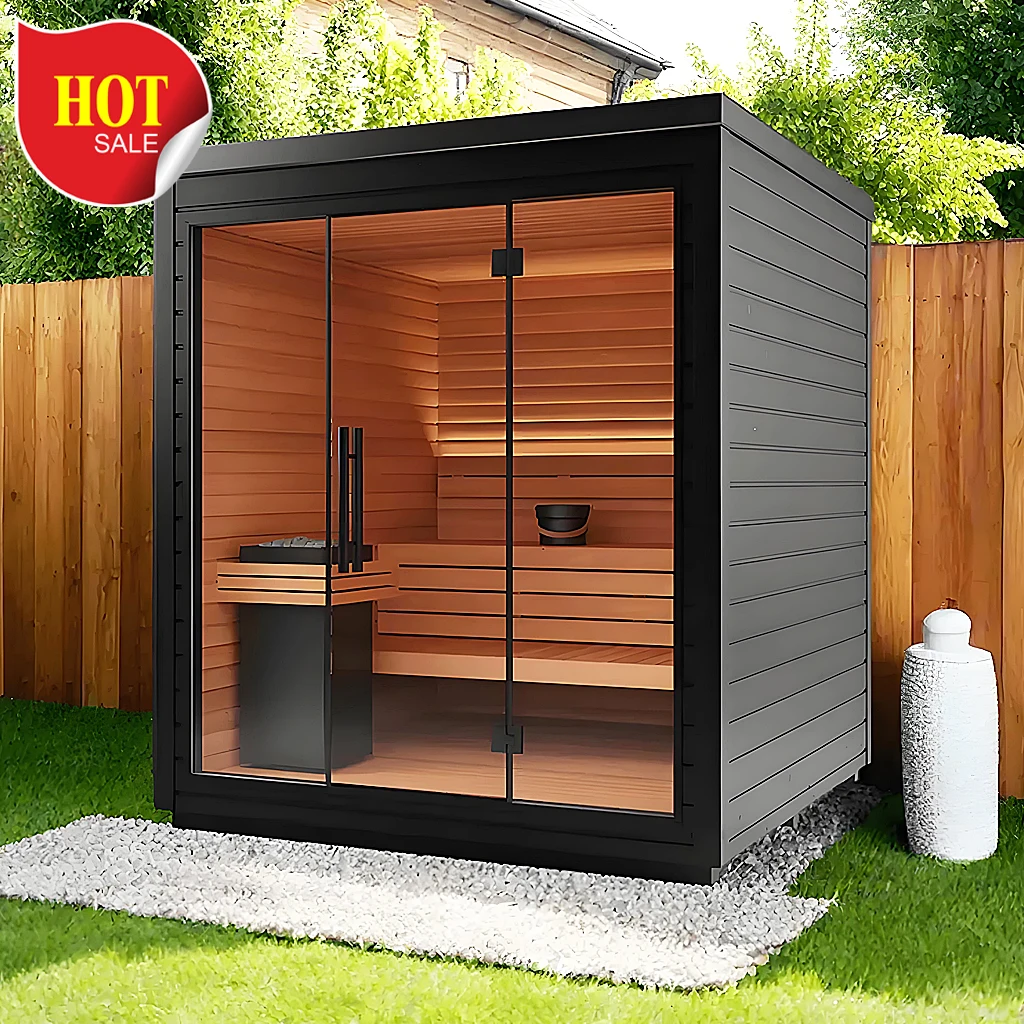 Traditional Solid Wood Outdoor Sauna Heater with Wet Steam Function ...