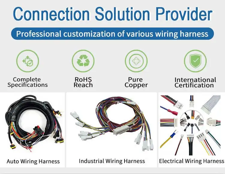 Manufacturing Auto BMS Wire Loom Harness Kits Custom ECU ECM Automotive ...