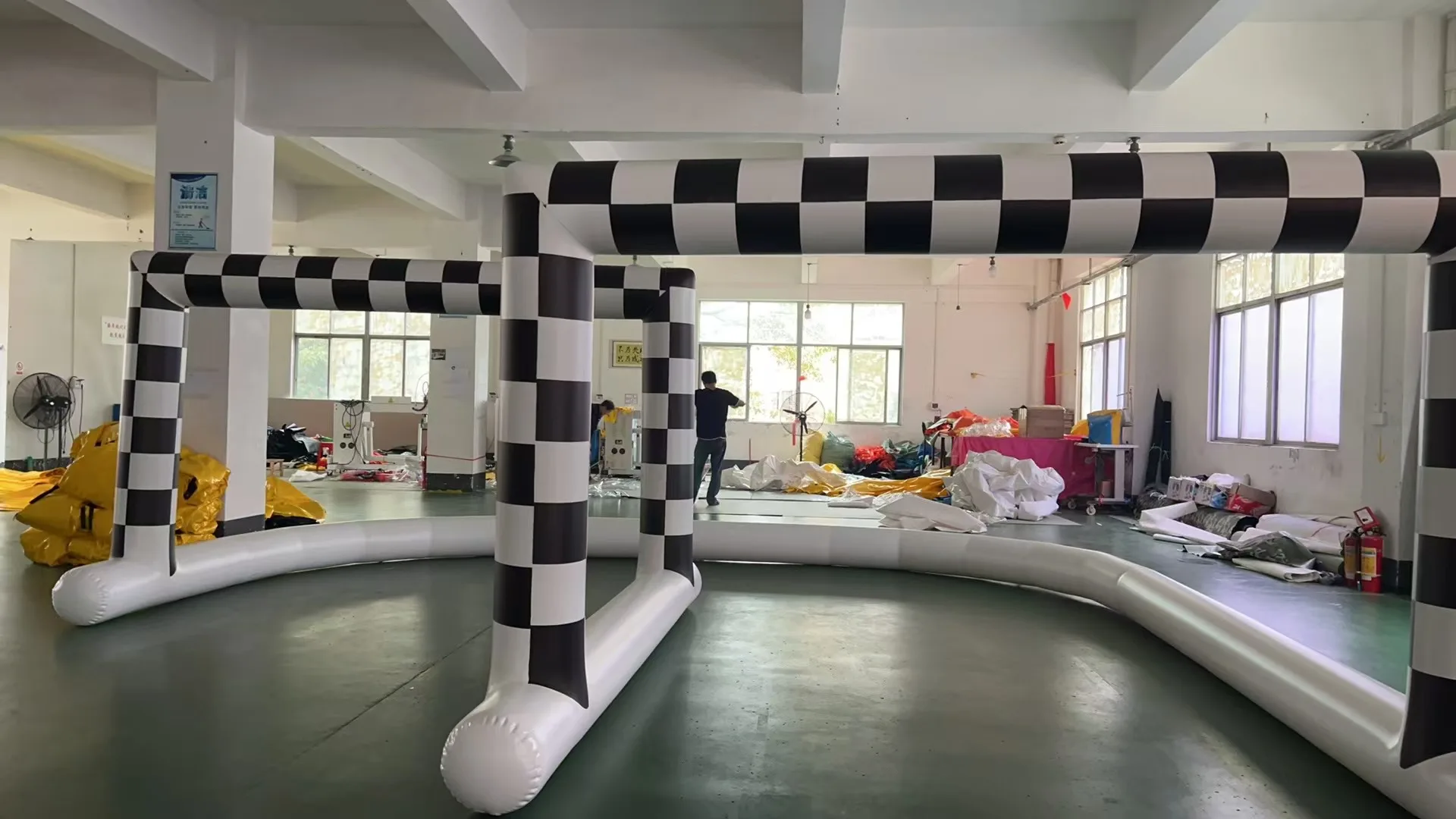 26x20ft Chess Large Outdoor Indoor Commercial PVC Inflatable Go Karts ...