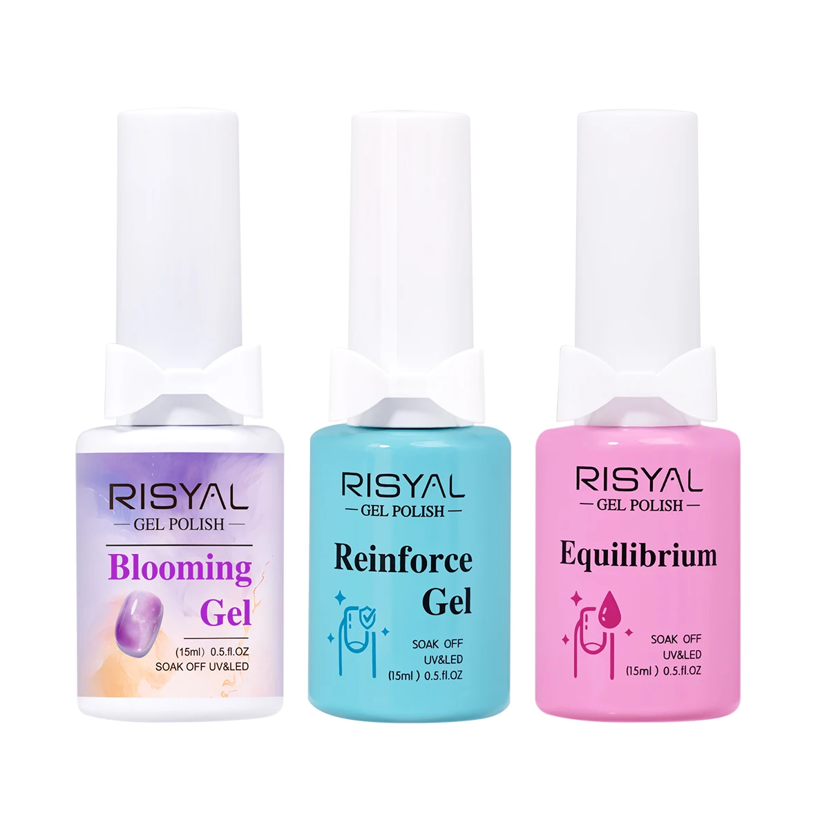 Builder Gel Professional Set - Base Coat,Builder Gel,Top Coat & Nail Forms For Extensions - Buy ...