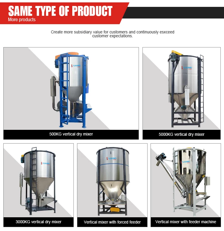 Vertical Plastic Mixing Machine - Efficient & Durable