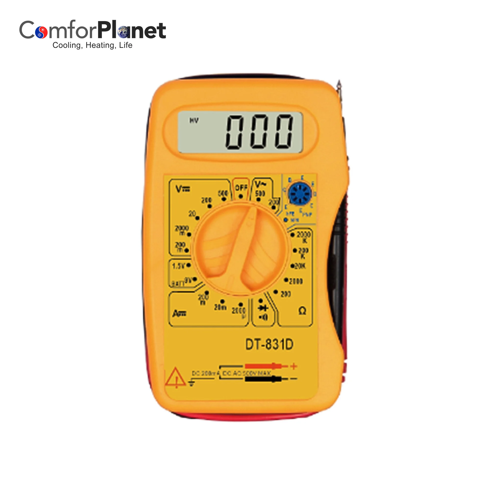 Factory Price Small Multimeter Dt831d Mini Auto Range Design Card ...
