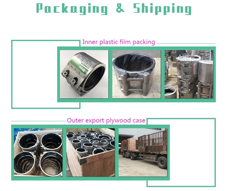 Water Oil Gas Pipeline Coupling Leakage Pvc Hdpe Stainless Steel Pipe ...