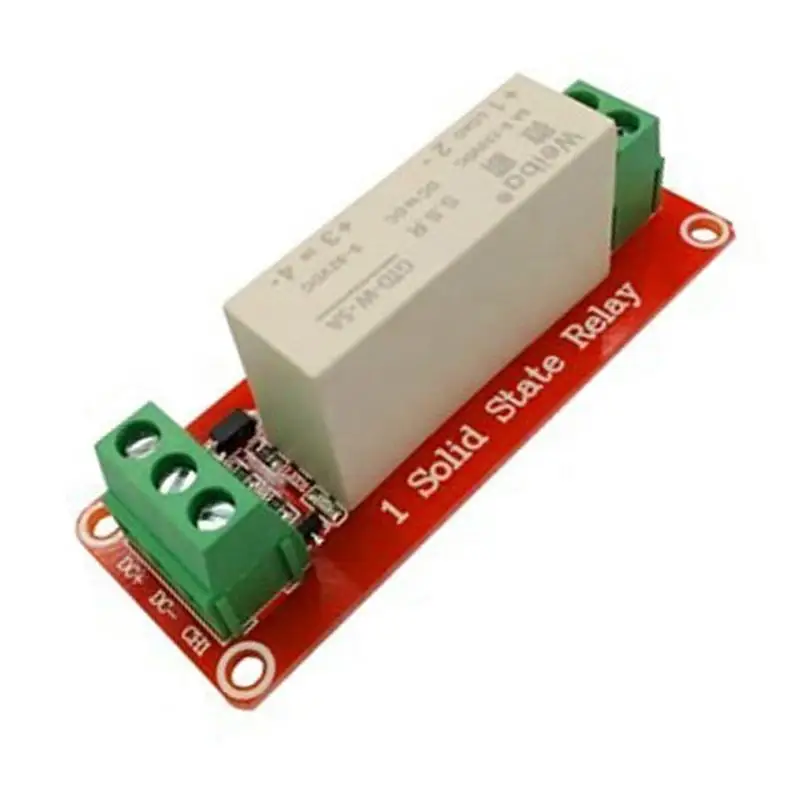 5a 1 2 Channel Relay Module High Level Trigger Dc Solid State Relay ...
