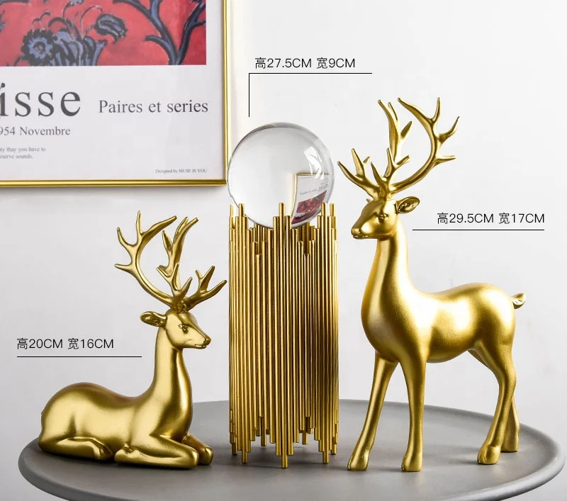 Elegant deer decorations for home to add some wilderness to your space