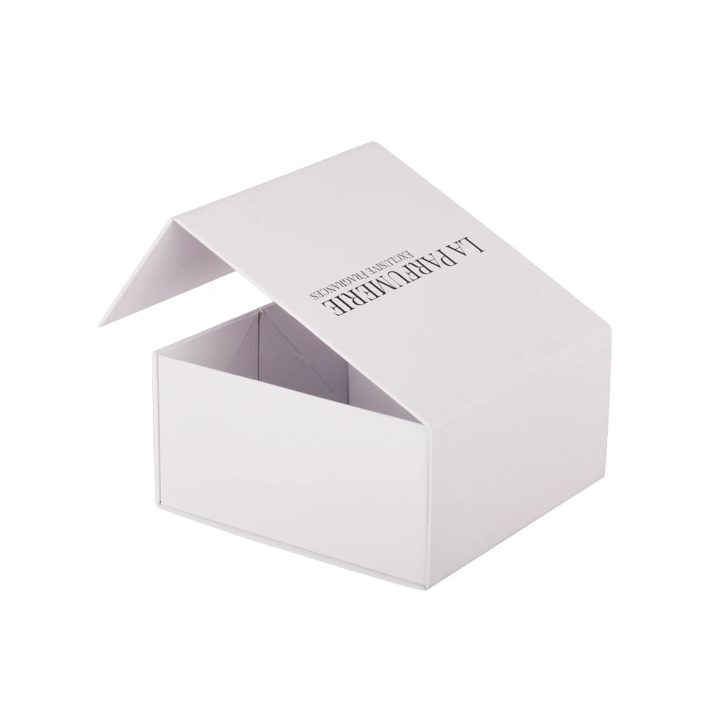 Matte Folding Rigid Paper Packaging Box with Magnetic Lid