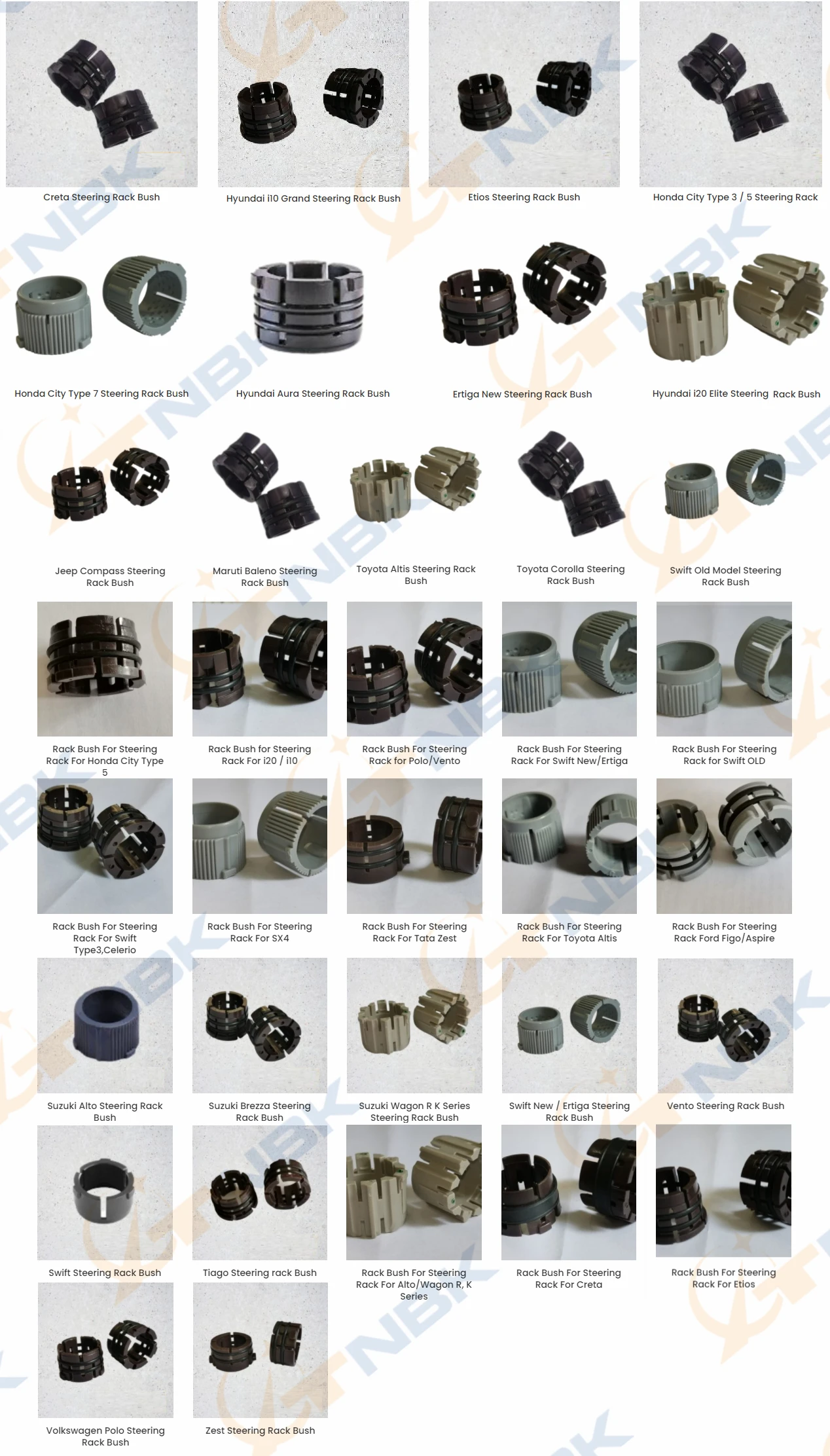 Car Powered Steering Rack Bush K Series I20 Leading Wholesale Supplier ...