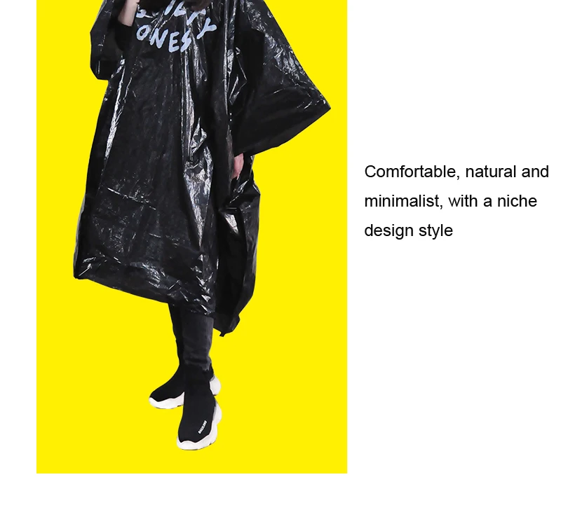 High Quality Free Sample Thickness Disposable Pe Plastic Festival Black ...