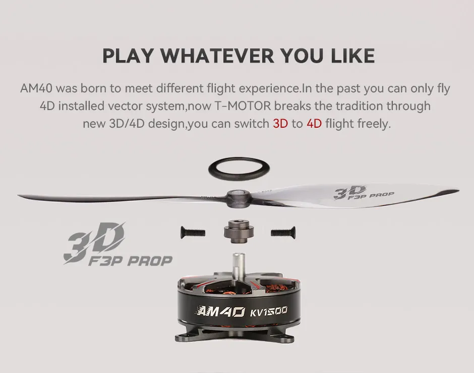 T-MOTOR AM40 V2 - High Performance Drone Motor for FPV
