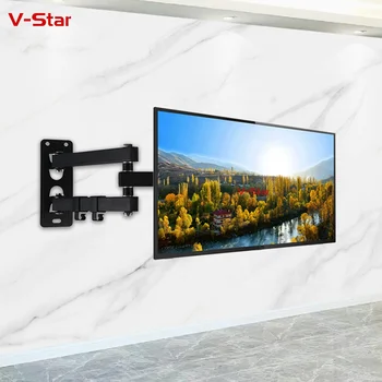 180 Degree Swivel Tv Bracket Max Vesa 400*400mm Tv Mount Slim ...