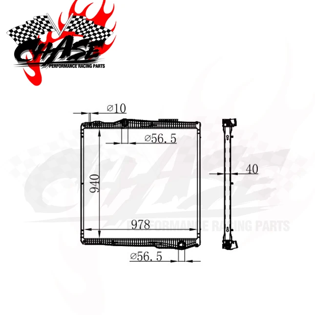 Auto Truck Radiator Fit For Scania P G R T Series R 380 10- G 340 P 340 ...