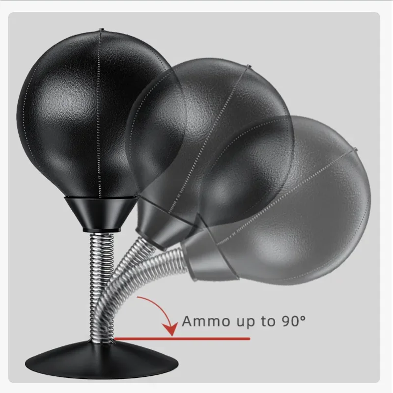 Stress Buster Relief - Boxing Speed Ball Training Desk Toy