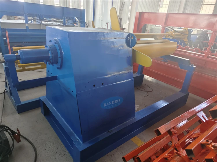 Randro Automatic Hydraulic Decoiler Uncoiler Hydraulic Cutting ...