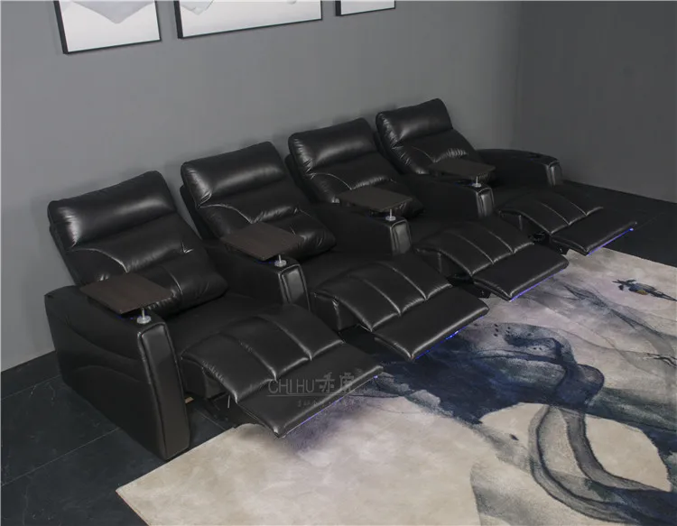 Modern Design Comfortable Automatic Recliner Sofa for Home Theatre