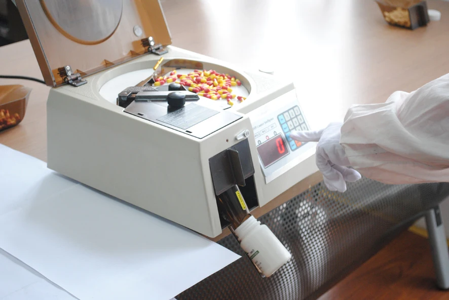 Automatic Pill Counter & Dispenser Machine for Tablets & Capsules - OEM