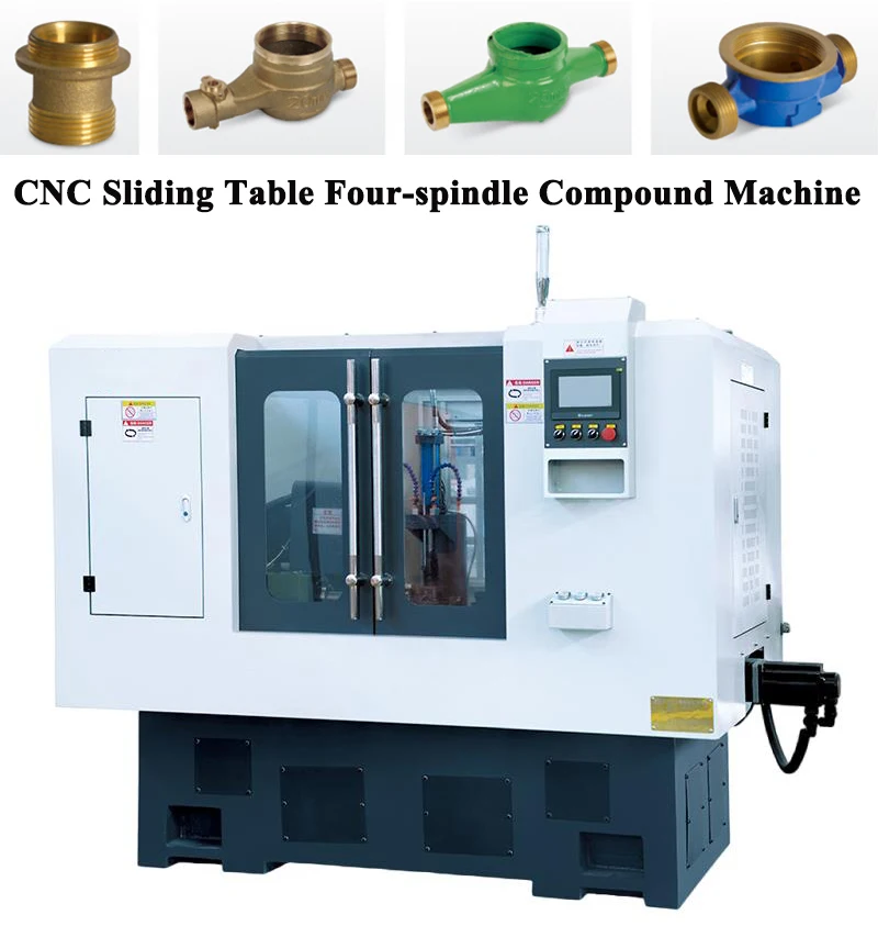 2000r/min Nt40 Spindle Form Custom 4 Power Head Automatic Reaming ...