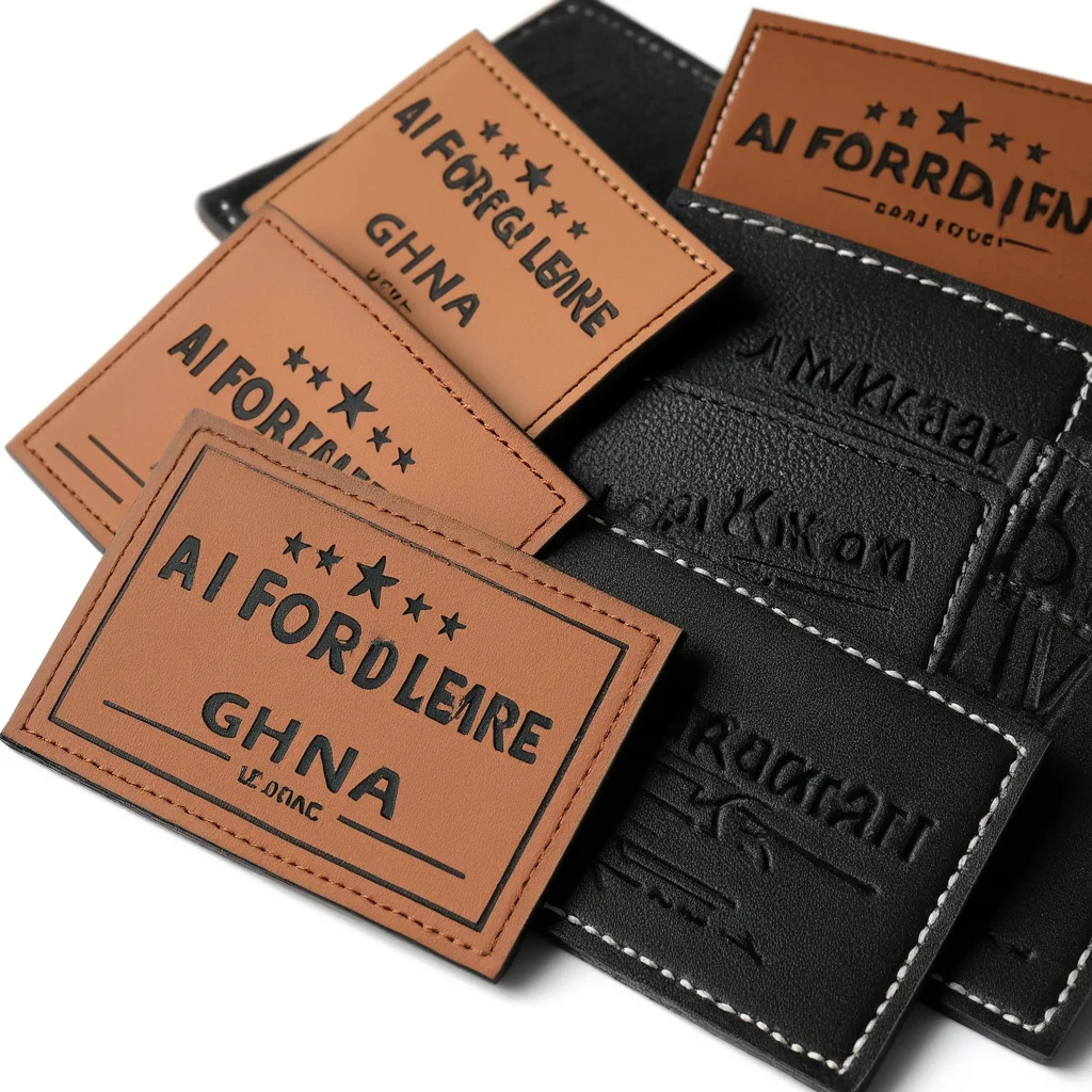 Custom Garment Leather Labels Small Batch TPU Embossed Microfiber PU ...
