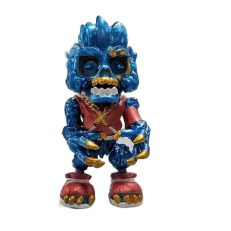 Custom Made Skeleton Monster Vinyl Action Figure