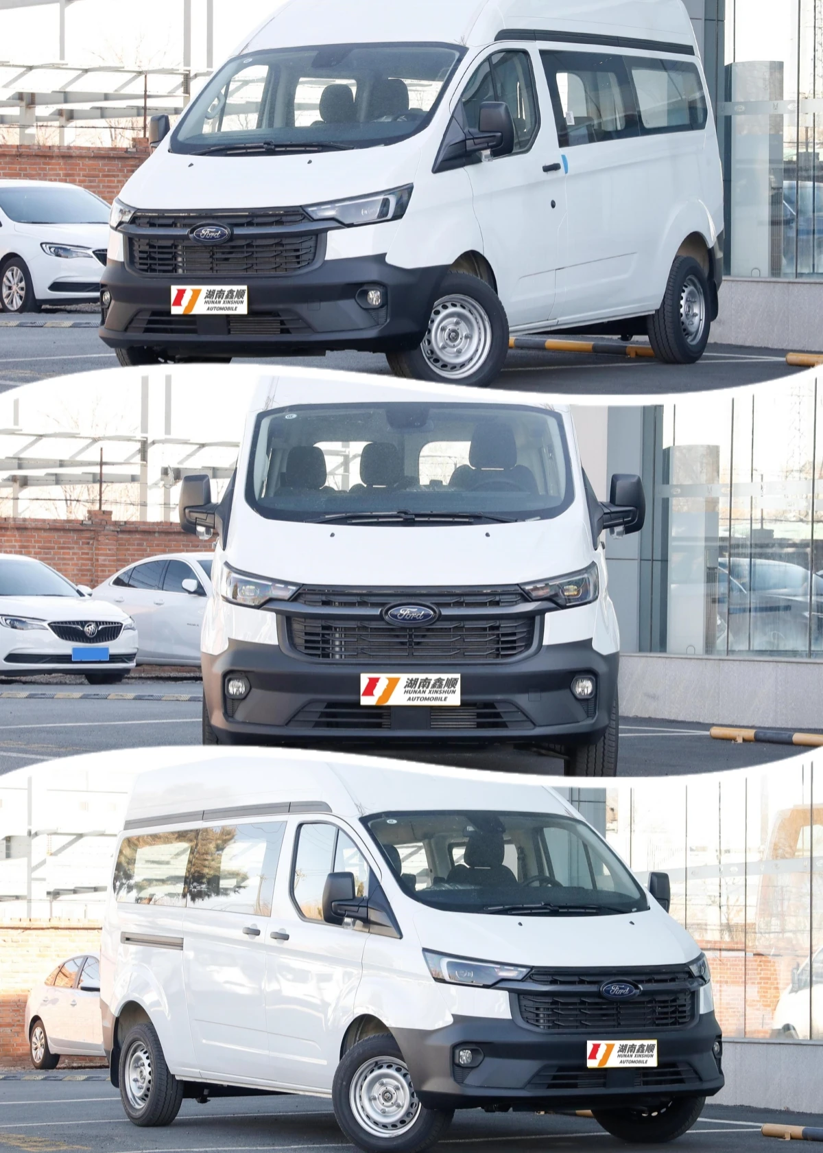 China Famous Brand Jmc Fushun 2.0t 220hp L4 Passenger Car Wide And Medium Roof 4x2 6seater Light ...