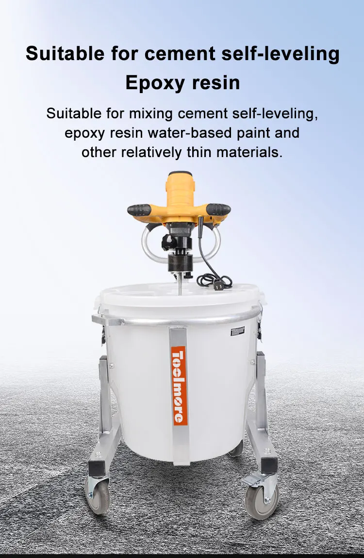 Hot Selling Electric Cement Mixer - 8L Mobile Mixing Station