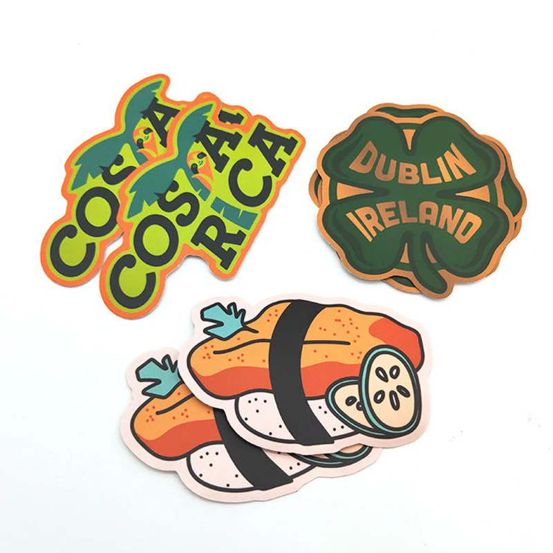 Custom Stickers Die Cut Vinyl Stickers Printing Adhesive Pvc Label ...