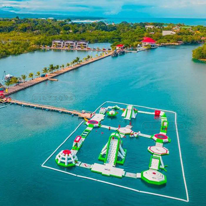 Inflatable Long Tubes Inflatable Swimming Enclosure Portable Floating ...