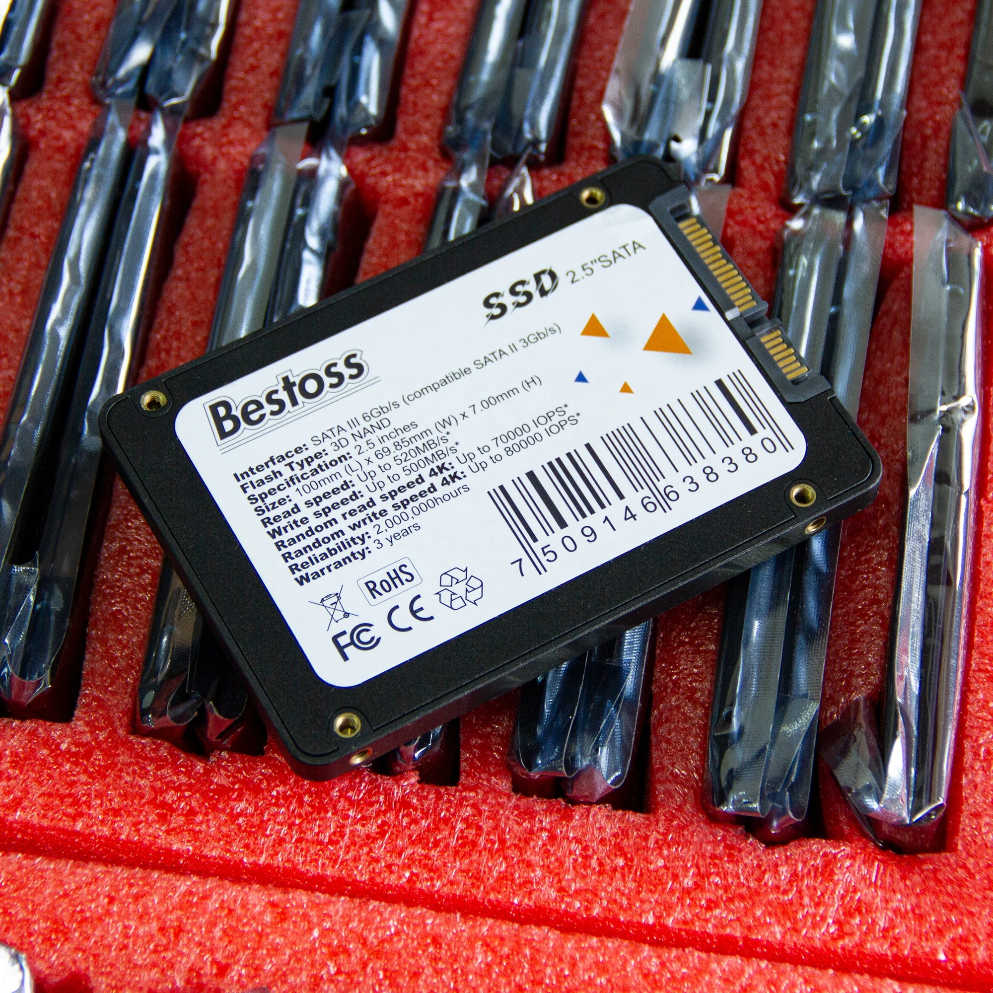 Bestoss Original Desktop Computer Ssd 2.5 Sata Disque Dur Hard Disk ...