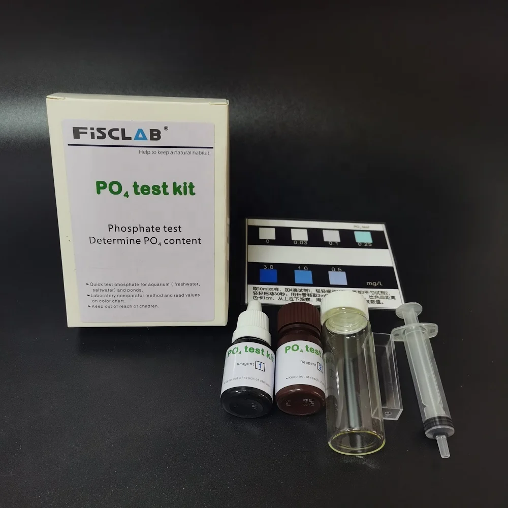 Phosphate Rapid Test Kit - 50 Tests for Aquarium Water