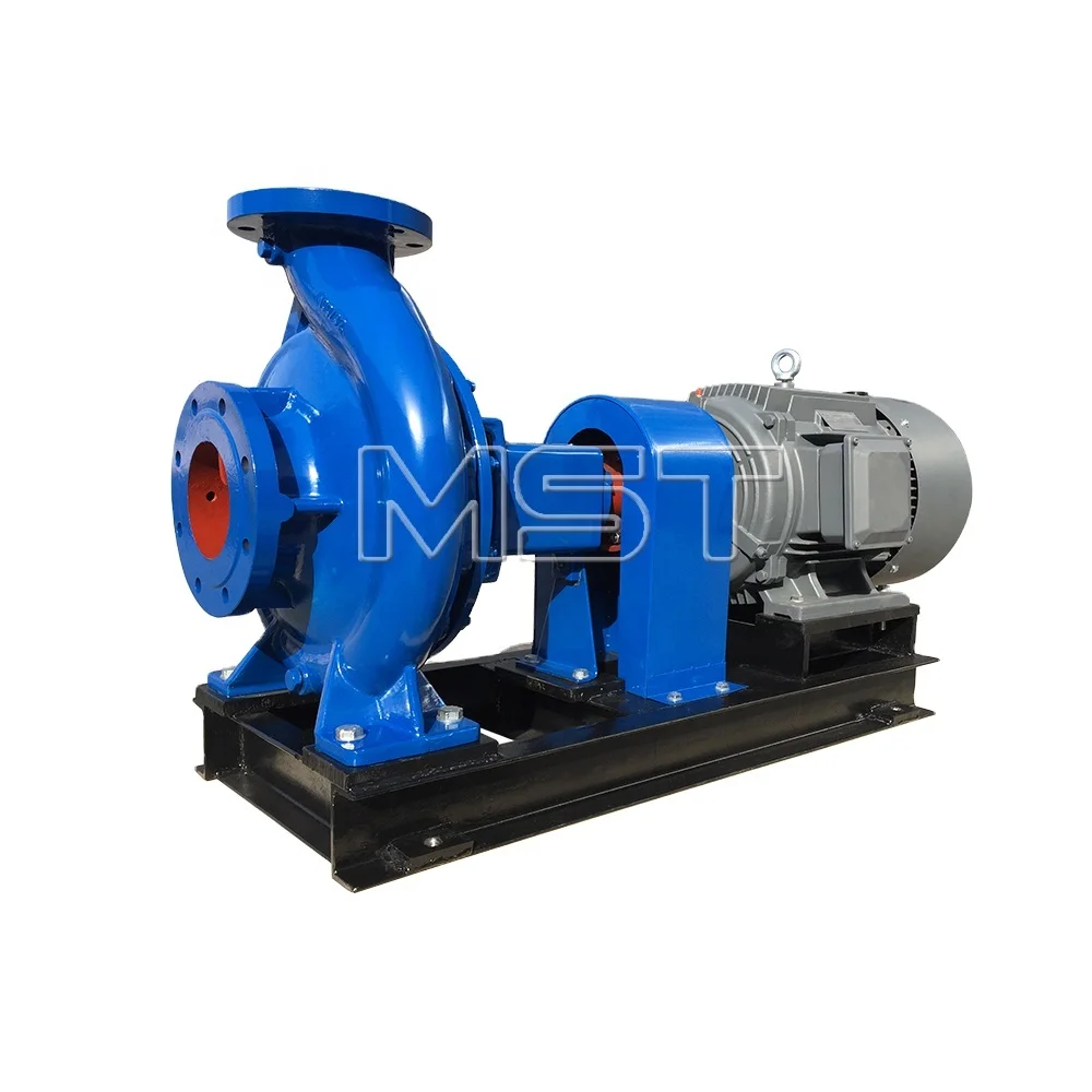 Horizontal Centrifugal Open Impeller End Suction Pump For Clean Water ...