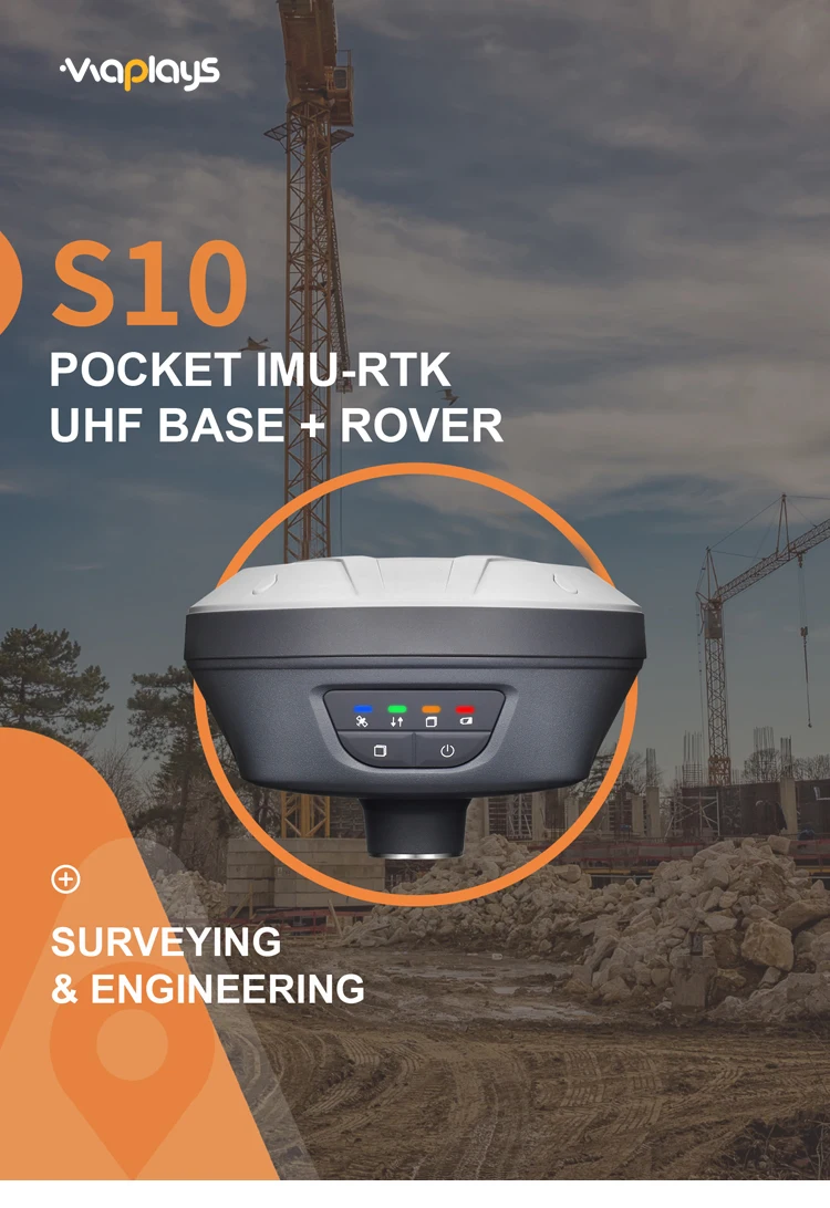 High Precision Chc S10 Rover And B5 Base Land Survey Chc I73 And Ibase ...