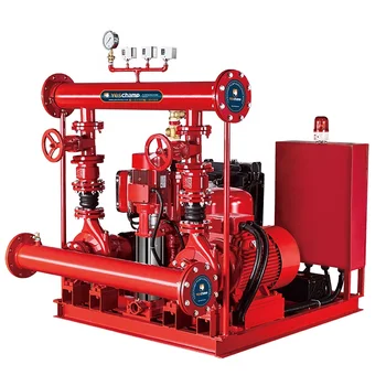 High Pressure 300 Gpm 500 Gpm 750 Gpm Skid Mounted Fighting Fire Pumps ...
