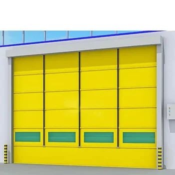 Hzsy Fireproof Folding Industrial Auto Remote Control Pvc Laminated ...