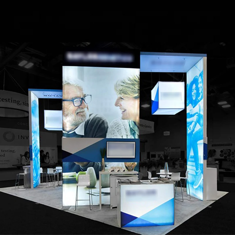 China Suppliers Portable Aluminum Tension Fabric Light Box Stand ...