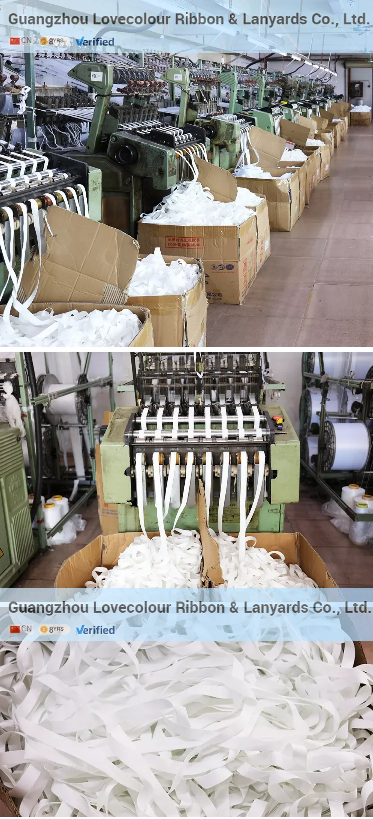 Custom Polyester Webbing for Sublimation Printing Lanyard