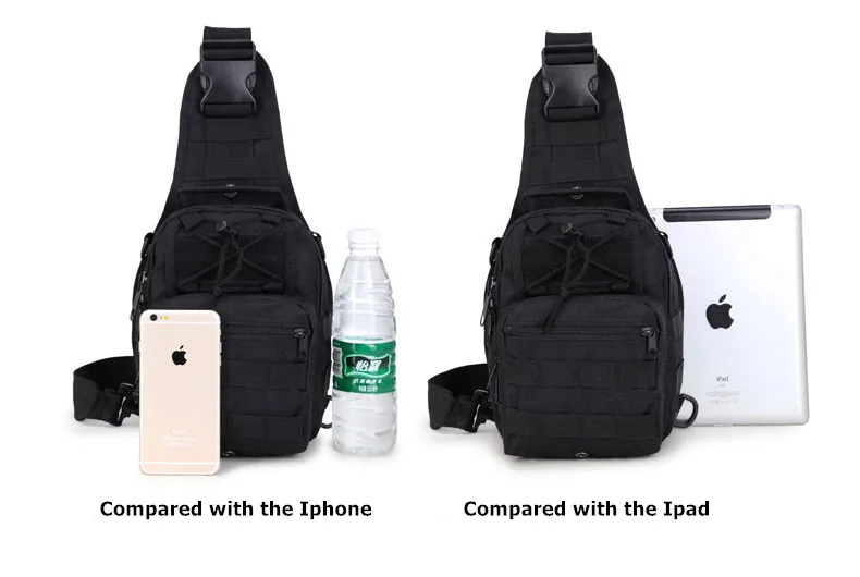 JSH Custom Waterproof Outdoor Chest Sling Bag Shoulder Tactical ...