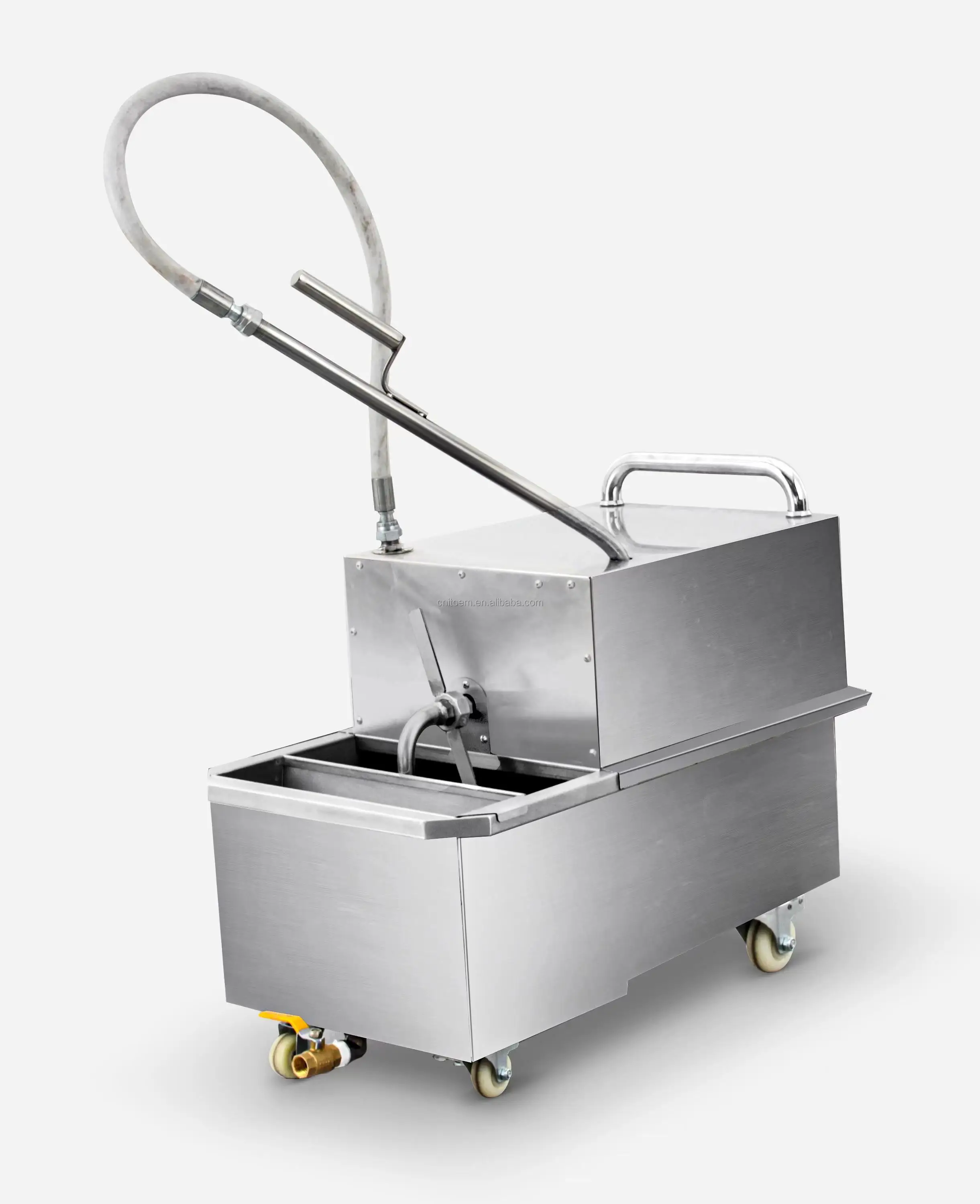 CE APPROVED Fast Food Restaurant Frying Oil Filter Machine