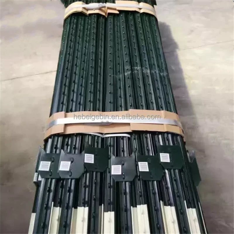 High Tensile Wire Galvanized Cattle Fence Farm Field Fence Y / T Fence ...