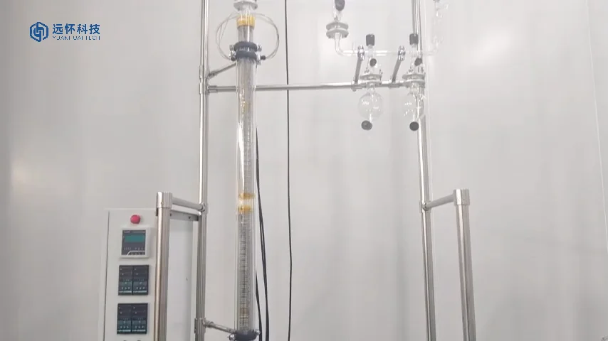 Laboratory Distillation Columns Glass Distillation Columns For Solvent ...