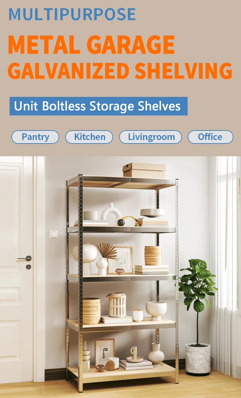 Industrial Adjustable Multifunctional Boltless Shelving Steel Rack ...